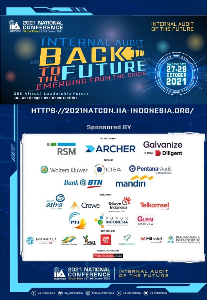Materi & Sertifikat National Conference & GRC Forum 2021 – IIA Indonesia