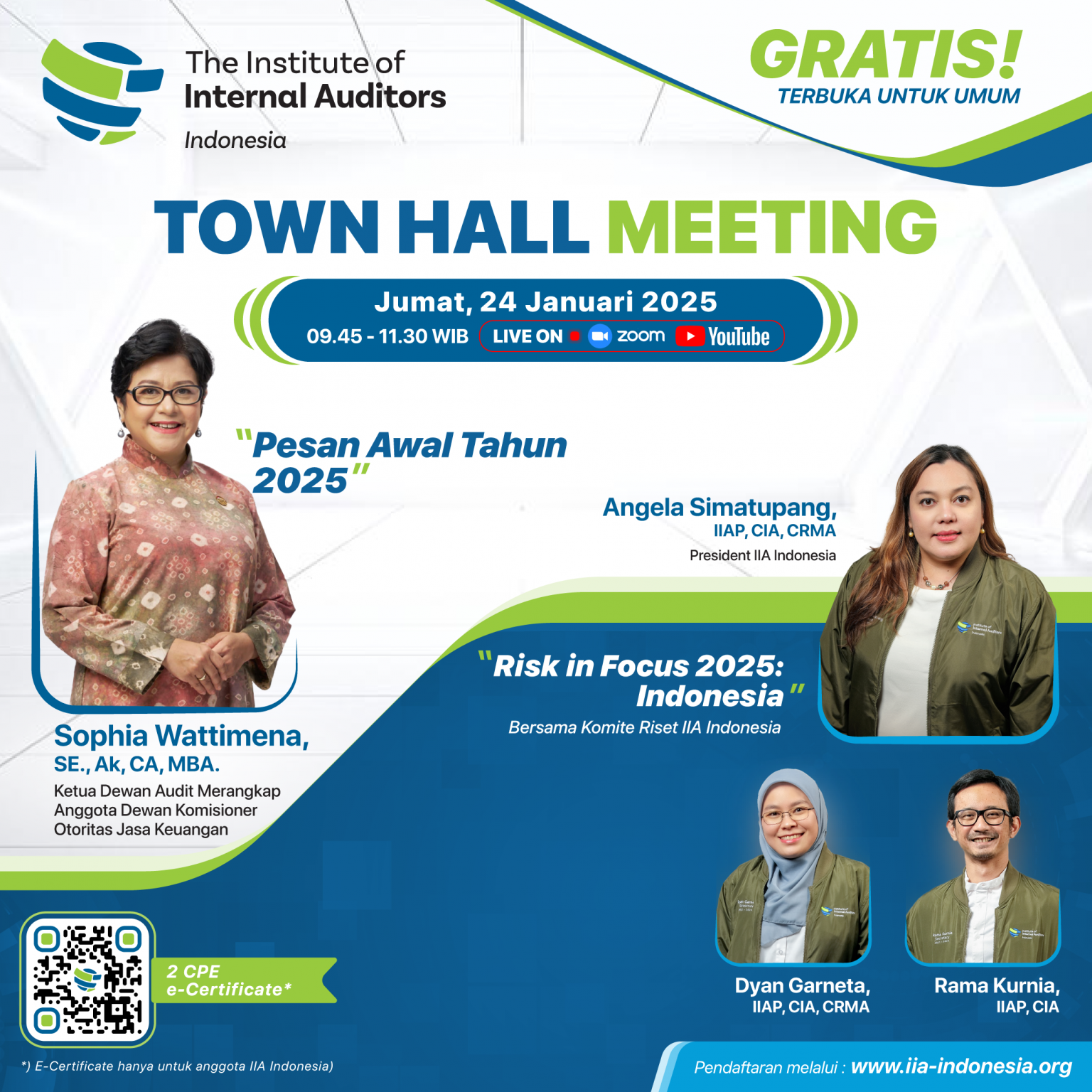 Town Hall Meeting – 24 Jan 2025 – IIA Indonesia